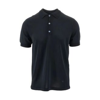 Emporio Armani Homme, Tops, Bleu, Taille: L Polo &agrave; Manches Courtes