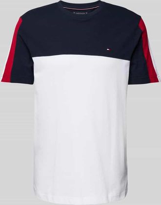Tommy Hilfiger T-Shirt mit Logo-Stitching