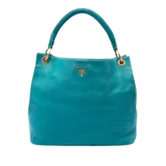 Prada Sac Hobo Pre-owned - Femme - Pre-owned - Bleu - Taille: ONE Size