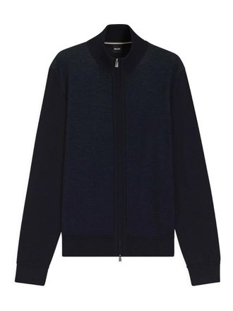HUGO BOSS Pull Col Bateau - Bleu