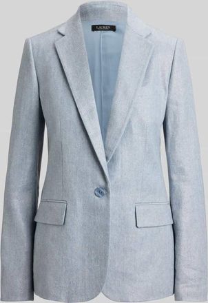 Lauren Ralph Lauren Regular Fit Longblazer aus Leinen-Baumwolle-Mix