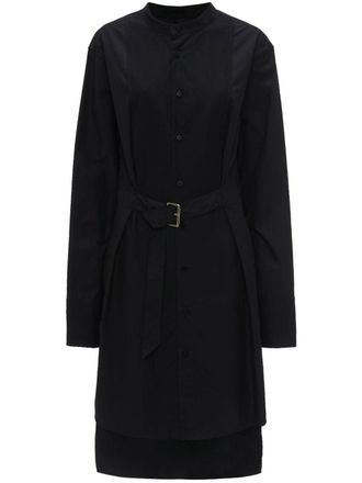 J.W.Anderson robe &agrave; taille ceintur&eacute;e - Noir