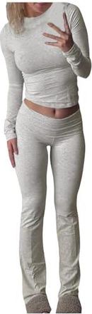 Generic Ensemble Survhiverment Femme Coton Pas Habillé Cocktail Doux Foot Elastique Thermique Bustier Survhiverments Elegante Pres À Fermeture Au Masculin Cou