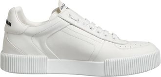 Dolce & Gabbana Miami Low-Top Sneakers - - Shoes - Herren - Wei&szlig; - 41 EU
