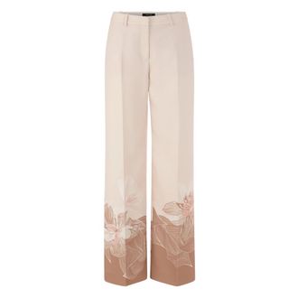 Marc Cain Wukari Wide Hosen - - Trousers - Damen - Beige - M