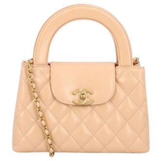 Chanel Pre-owned Nano Kelly / Mini Shopper Schultertasche - - Pre-owned - Damen - Beige - ONE SIZE