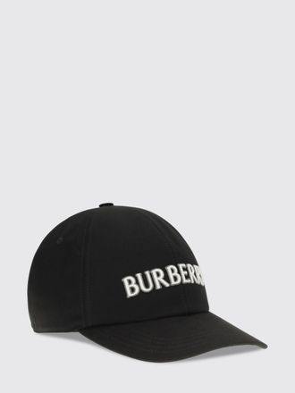 Burberry Casquette de baseball en coton avec logo brod&eacute; contrastant