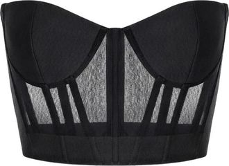 Elisabetta Franchi Damen, Oberteile, Schwarzk, SGr&ouml;&szlig;e