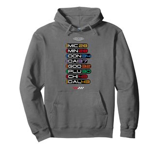 Disney Racing Mickey & Friends Turbo Troop Race Team Numbers Pullover Hoodie