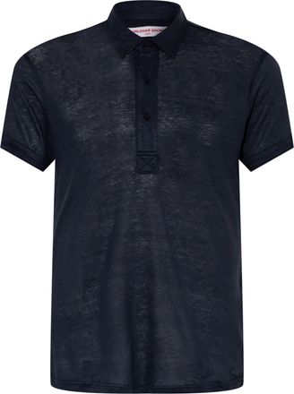 Orlebar Brown Orlebar Brown Poloshirt Sebastian Aus Leinen blau