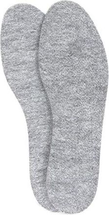 Pantoffelmann semelles en feutre 30% laine | Tailles 36-48 | Semelles respirantes | Anti-odeurs & anti-humidit&eacute; | Confort toutes saisons