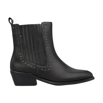 Alma En Pena Flacher Stiefel mit Details - - Shoes - Damen - Schwarzk - 38 EU