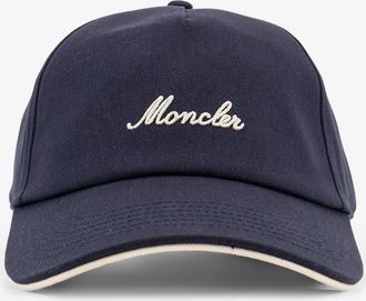 Moncler Cotton Baseball Hat - MONCLER - gender_Man