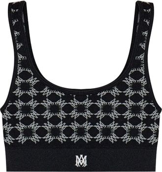 Amiri Ma Quad BH mit Monogramm - Schwarz