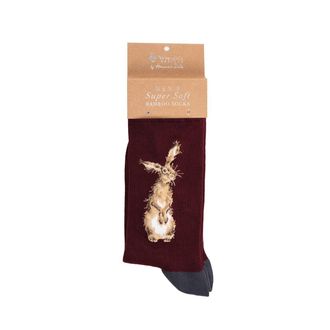 Wrendale Designs by Hannah Dale - The Hare Herren Socken, Hase, M