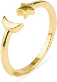 Luxenter Anillo acabado en oro amarillo de 18K - Onsah