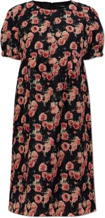 R13 Femme, Robes, Noir, Taille: 36 FR Robe &agrave; imprim&eacute; floral