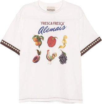 Alemais Femme, Tops, Blanc, Taille: 38 FR Alemais T-shirts et Polos Blanc