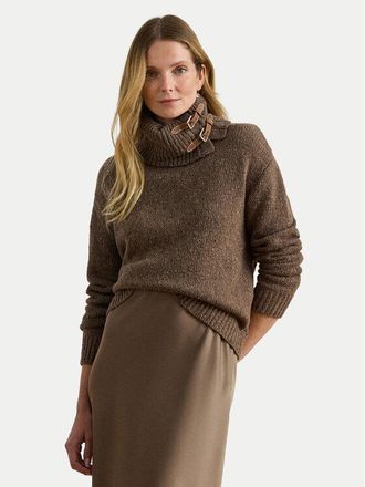 Lauren Ralph Lauren Rollkragenpullover 200979663002 Braun Relaxed Fit