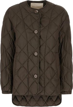 Max Mara Femme, Vestes, Brun, Taille: 40 FR Piumini