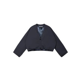 10 Days Wendbarer Cardigan - - Jackets - Damen - Blau - M