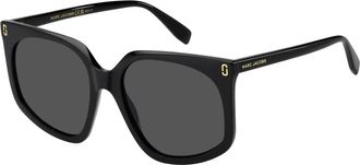Marc Jacobs Femme, Accessoires, Noir, Taille: 57 MM Lunettes de soleil
