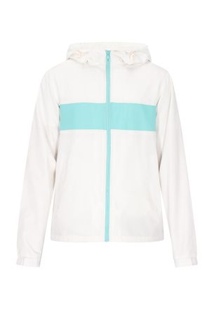 Dreimaster Dreimaster Jacke M&auml;nner Weiss T&uuml;rkis