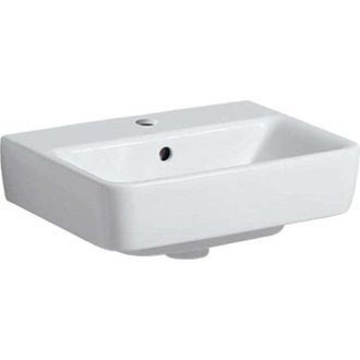 Keramag Keramag - Geberit Renova Plan, Handwaschbecken, 45x34 cm, 1 Hahnloch, mit