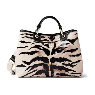 Braccialini Sac &agrave; main Beth Print - Femme - Sacs - Beige - Taille: ONE Size