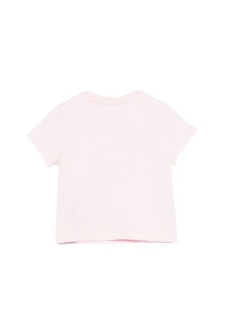 Balmain Logo-embroidered Cotton T-Shirt - Pink