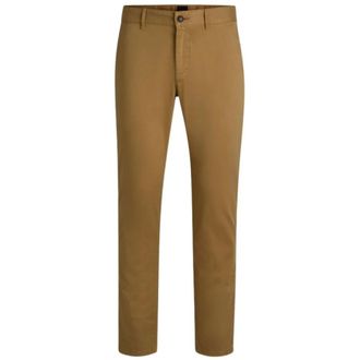 HUGO BOSS Chino Slim-1 - - Trousers - Herren - Beige - W32