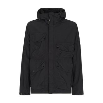 C.P. Company C.p. Company, Homme, Vestes, Noir, Taille: M Flatt Nylon Jacket