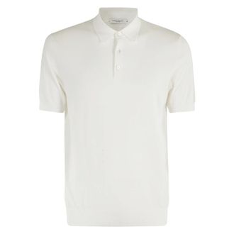 Paolo Pecora Homme, Tops, Blanc, Taille: 2XL Polo