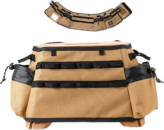 Generic Klappbare Sitzabdeckung für den Außenbereich, wasserdicht, zusammenklappbar, für den Außenbereich, Stoß- und Sonnenschutz für Hocker, für Klapphocker 