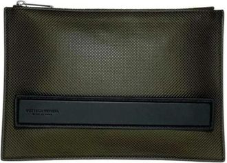 Bottega Veneta Sac pochette Pre-owned - Femme - Pre-owned - Vert - Taille: ONE Size