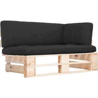 vidaXL Canap&eacute; dangle palette de jardin bois de pin impr&eacute;gn&eacute; Vidaxl
