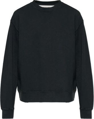 Golden Goose Homme, Sweatshirts et sweats &agrave; capuche, Noir, Taille: S Logo SweaT-shirt