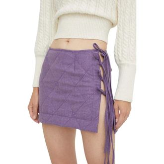 Beatrice .B Jupe crayon en laine - Femme - Jupes - Violet - Taille: 36 FR