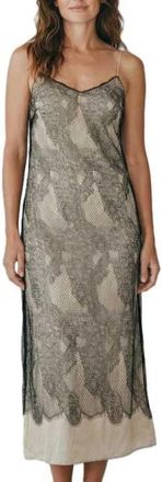 Isabel Benenato Isabel Benenato, Femme, Robes, Multicolore, Taille: 36 FR Dw912S26 Robe en satin et dentelle