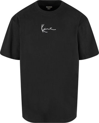 Karl Kani Herren KKMQ12001 SMALL Signature Tee BLK Black, XXL
