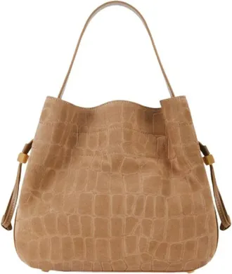 Elisabetta Franchi Femme, Sacs, Brun, Taille: ONE Size Bucket Bag