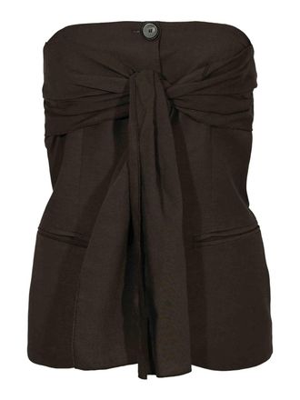 Liviana Conti Top - Marron Fonc&eacute;