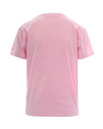 MC2 Saint Barth Womens T-Shirt Emilie Rhinestone Embellished Pink Cotton T-Shirts & Jerseys