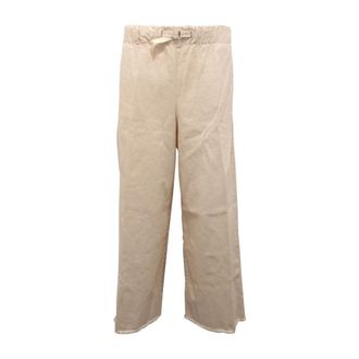 White Sand Carol wo Hose in Schwarz - - Trousers - Damen - Beige - 2XS
