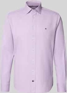 Tommy Hilfiger Regular Fit Businesshemd aus Baumwoll-Mix