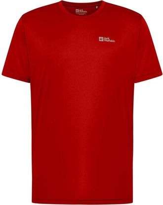 Jack Wolfskin T-Shirt Tech T M mit Markenlogo auf der Vorderseite