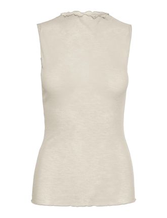 Vero Moda Damen Vmines Sl O-Neck Pullover Top, Birch, XL EU