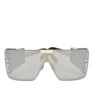 Balmain Pre-owned Glass Sonnenbrille - - Pre-owned - Damen - Grau - ONE SIZE