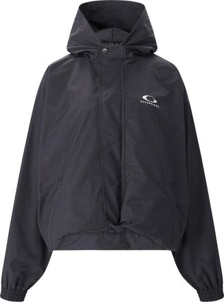 Balenciaga &Uuml;bergangsjacke mit Logo