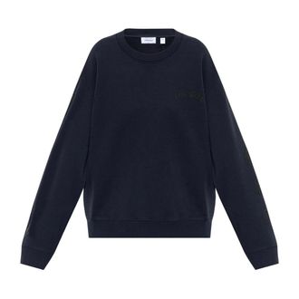 Off-white Logo Sweatshirt - - Sweatshirts & Hoodies - Damen - Blau - L